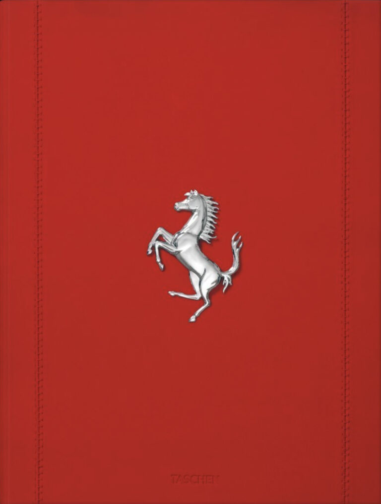 Ferrari Signed Limited Edition Table Book in showcase – L&K Living